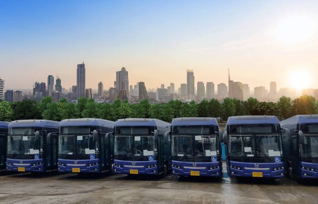 TSB ทำตามสัญญายกเลิกการใช้ NGV ทั้งหมดแล้ว เดินหน้าสู่ยุค EV100%